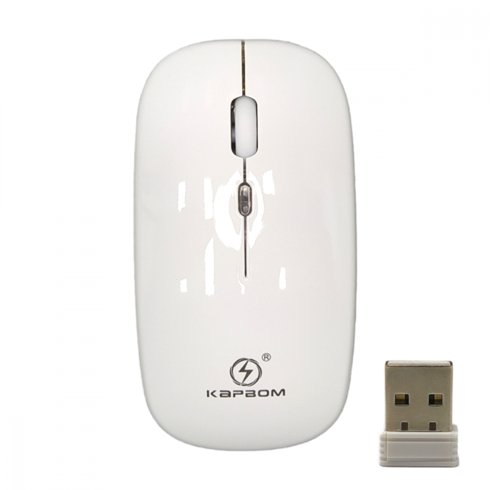 Jonh Variedades - Eletrônicos e Acessórios - Mouse RGB Sem Fio de 2 ...