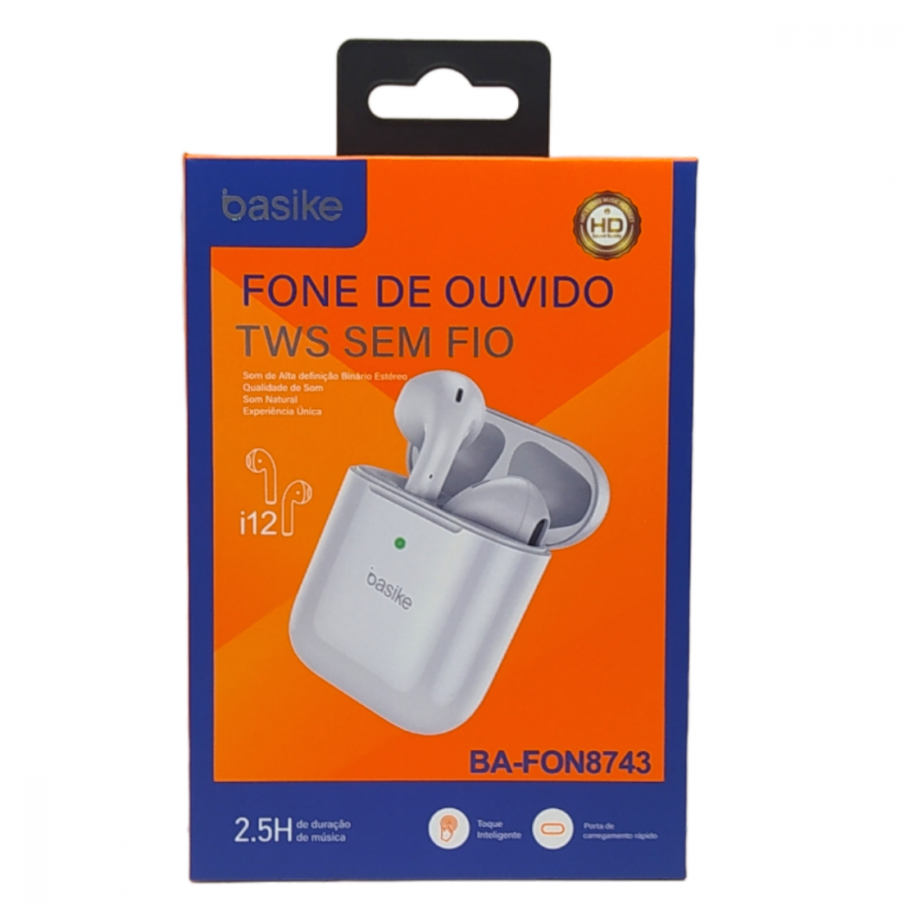 Jonh Variedades, eletrônicos e acessórios - Fone i12 TWS bluetooth ...