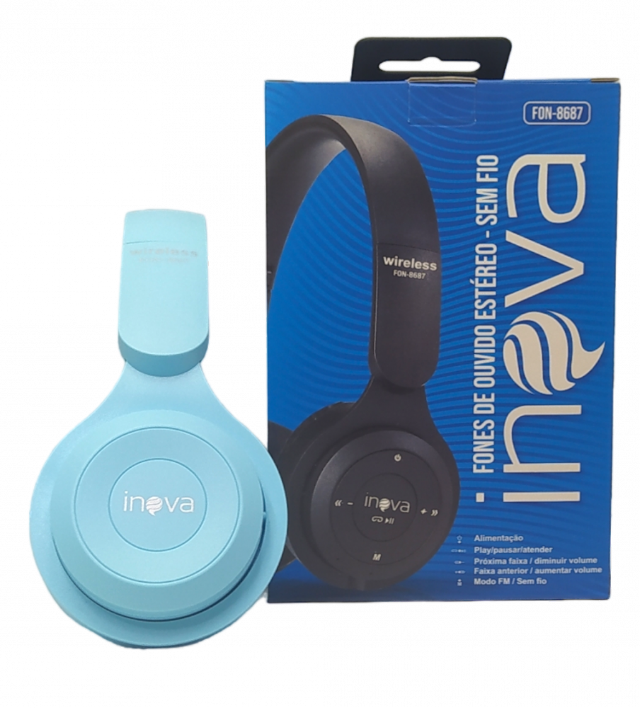 Jonh Variedades, eletrônicos e acessórios - Fone Inova Bluetooth FON ...