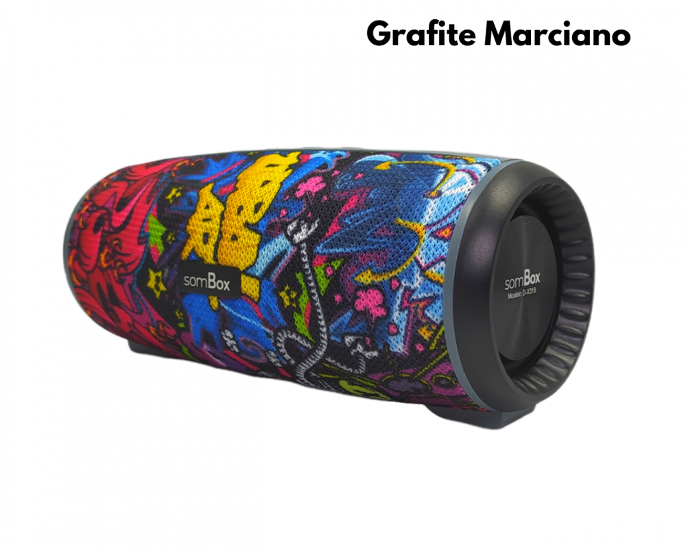 Jonh Variedades, eletrônicos e acessórios - Caixa de som D-X318 Grasep ...